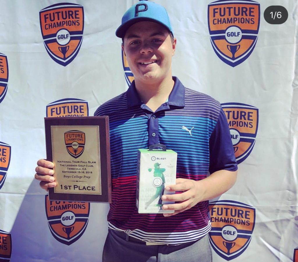 WITB with FCG National Tour Legends Boys Champion Nathan Sampson PLAYER ...
